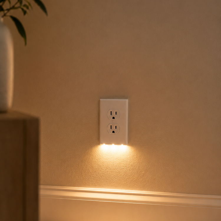 Hello Light (4-Pack) | The Wall Plate NightLight