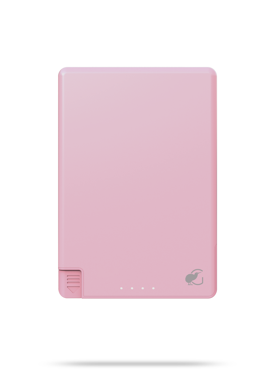 SlimCharge™ 5000mAh Magnetic Power Bank with Built-In Cables (USB-C)