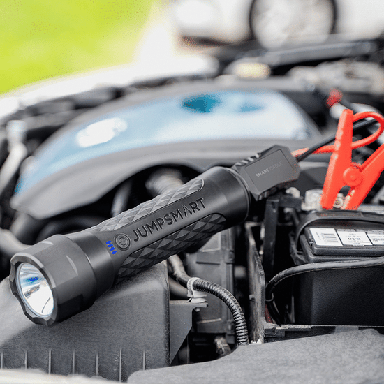 JumpSmart - 10-in-1 Portable Vehicle Jump Starter, Flashlight, Power B